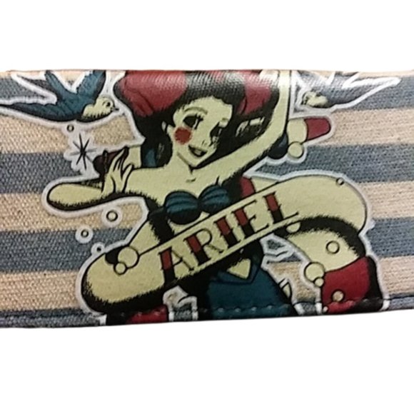 Disney | Bags | Disney Lounge Fly Ariel Wallet Trifold | Poshmark